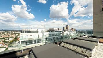 Terraço no piso superior