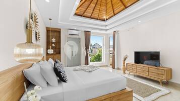 Villa Familiar, varanda, vista para o jardim | 3 quartos, ferro/tábua de engomar, Wi-fi grátis