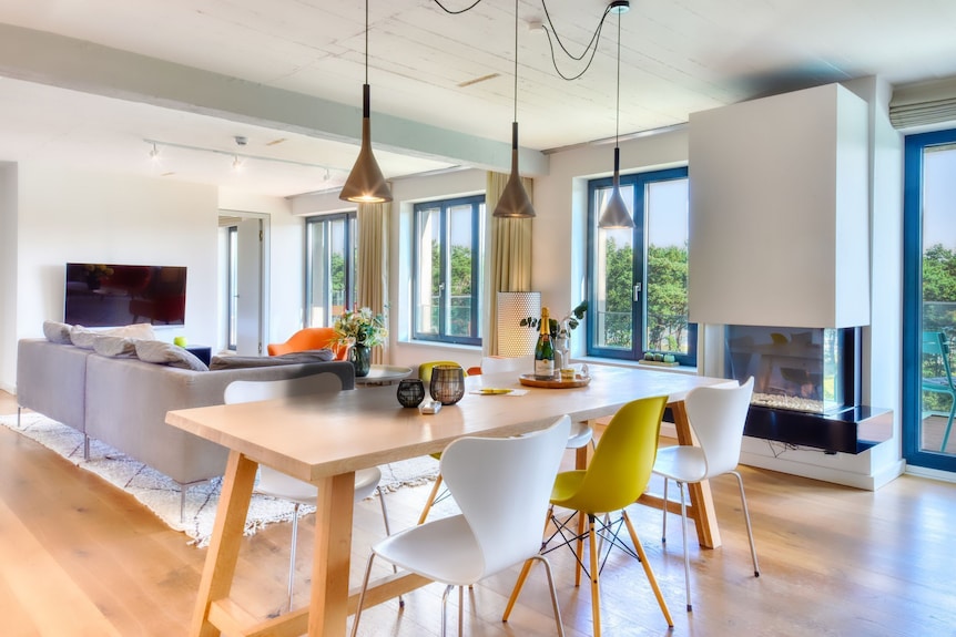 Luxury Vacation Apartment Meerlounge 15 In Prora Düne 7 With Sea View Balconies - Rugia