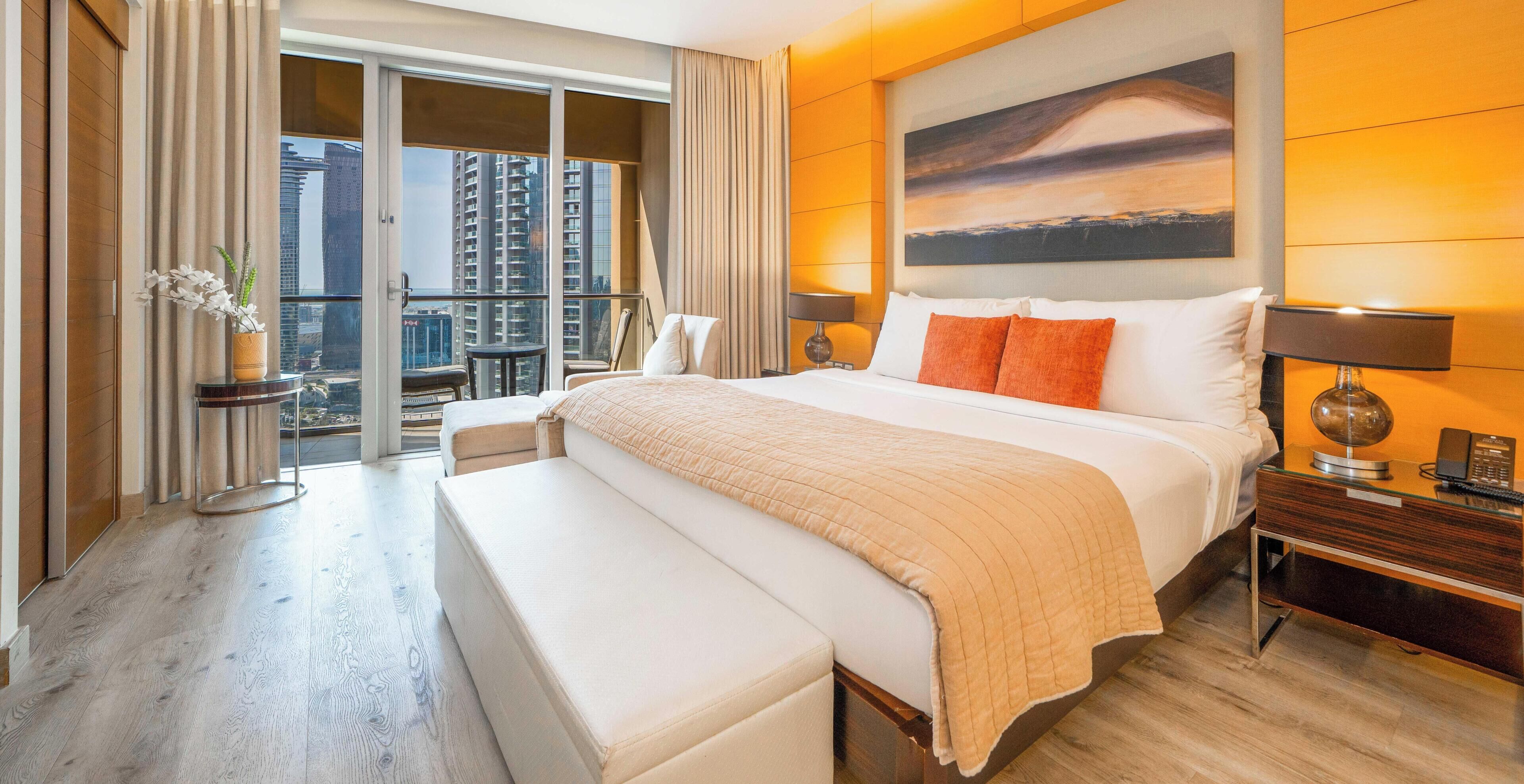 Estúdio | Roupas de cama premium, cofres nos quartos, individualmente decorados