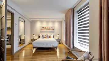 Apartamento, 1 cama queen-size, cozinha (C01) | 1 quarto, com decoração personalizada, com mobília individualizada
