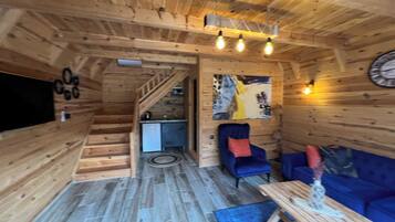 Suite Deluxe, vista para a montanha | 1 quarto, roupa de alta qualidade, quartos insonorizados, Wi-fi grátis