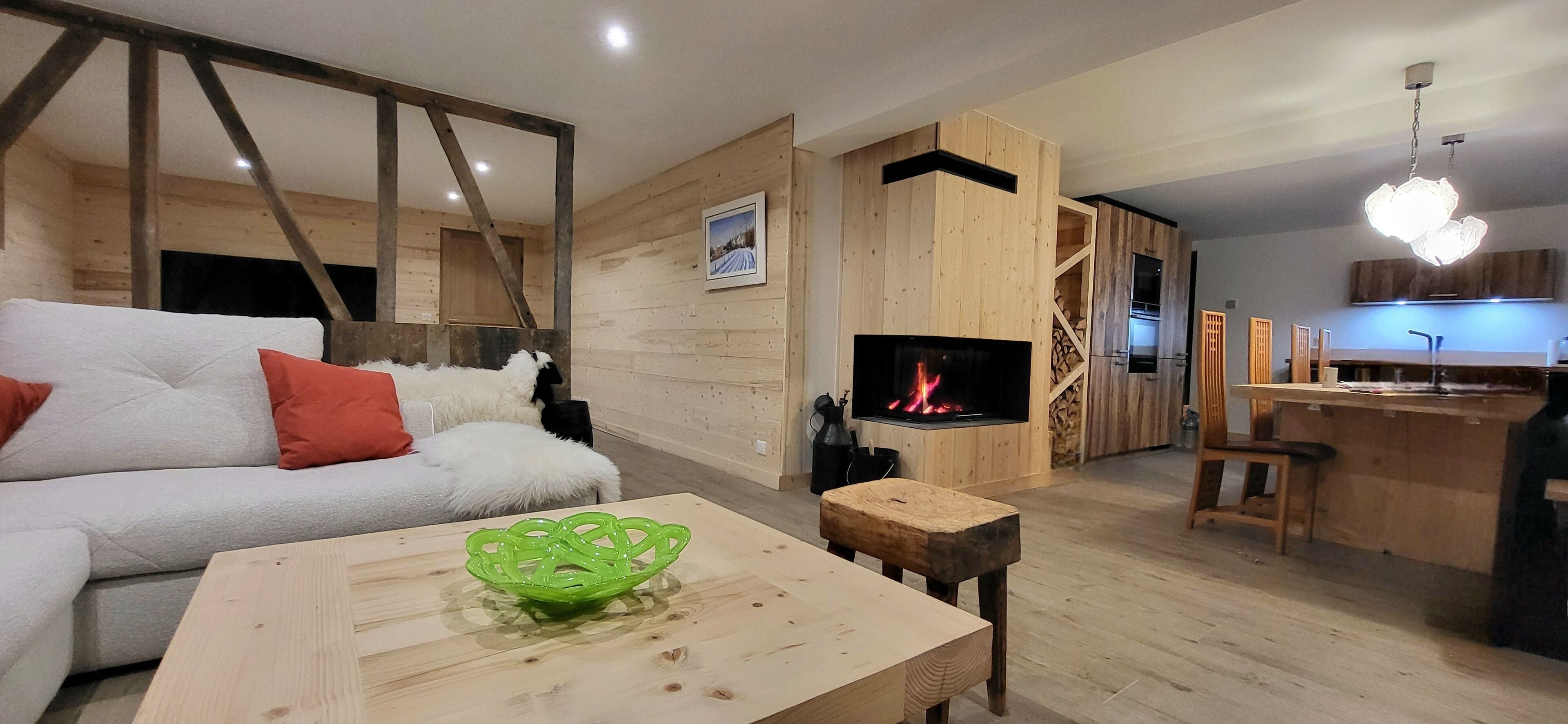 Chalet De Luxe Classé 5* Avec Sauna & Jacuzzi Situé En Plein Centre Du Village - Les Contamines-Montjoie
