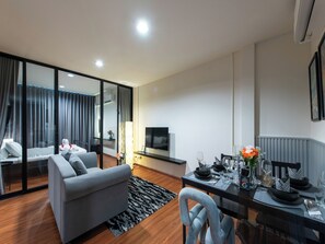 Suite Familiar | Cortinas/cortinados opacos, ferro/tábua de engomar, Wi-fi grátis 