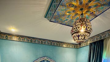 Suíte superluxo | 1 quarto, quartos à prova de som, Wi-Fi de cortesia