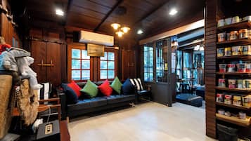 Sala de estar do lobby