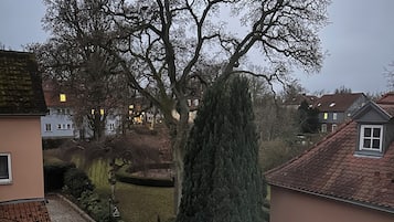 Vista para o campo desde o alojamento