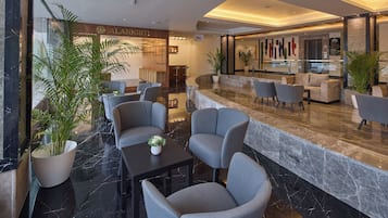 Sala de estar do lobby
