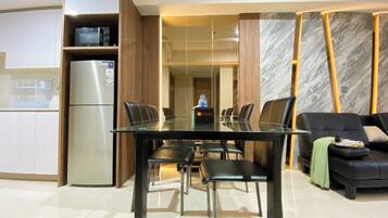 Apartamento | Opções para refeição no quarto