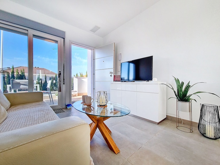 Apartment With Pools Views And Private Roof Terrace - San Pedro del Pinatar