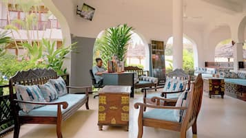 Sala de estar do lobby