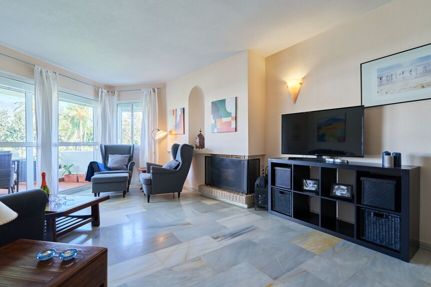 Appartamento-bagno In Camera-vista Giardino - Mijas