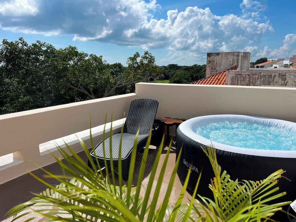 Studio 55 Private Hottube - Puerto Aventuras