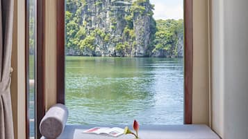 Vista para praia/oceano