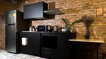 Suite Deluxe, 2 quartos | Kitchenette privada