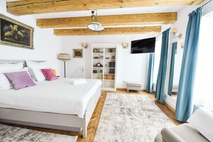 Estúdio, vista para o pátio, no piso térreo | Individualmente decorados, individualmente mobiliados, cortinas blackout