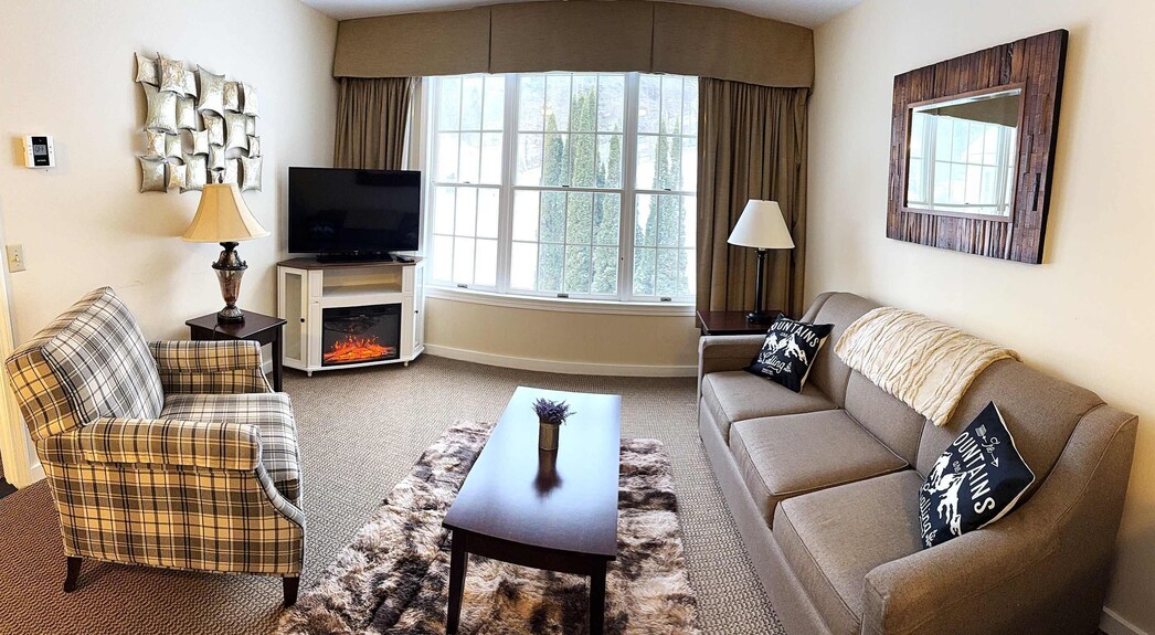 Mountain View Suite At Jiminy Peak - Ski On Off - Near Elevator, Pool, And Lobby - Pontoosuc Lake, MA