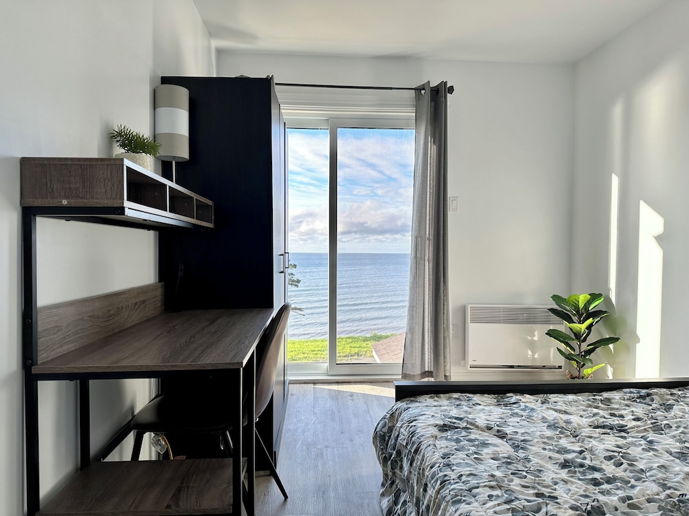 Maison avec vue sur la mer - Pabos | FeWo-direkt