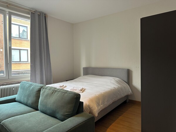 Charming Uccle Apartment With City Views - Forest