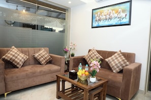 Sala de estar do lobby