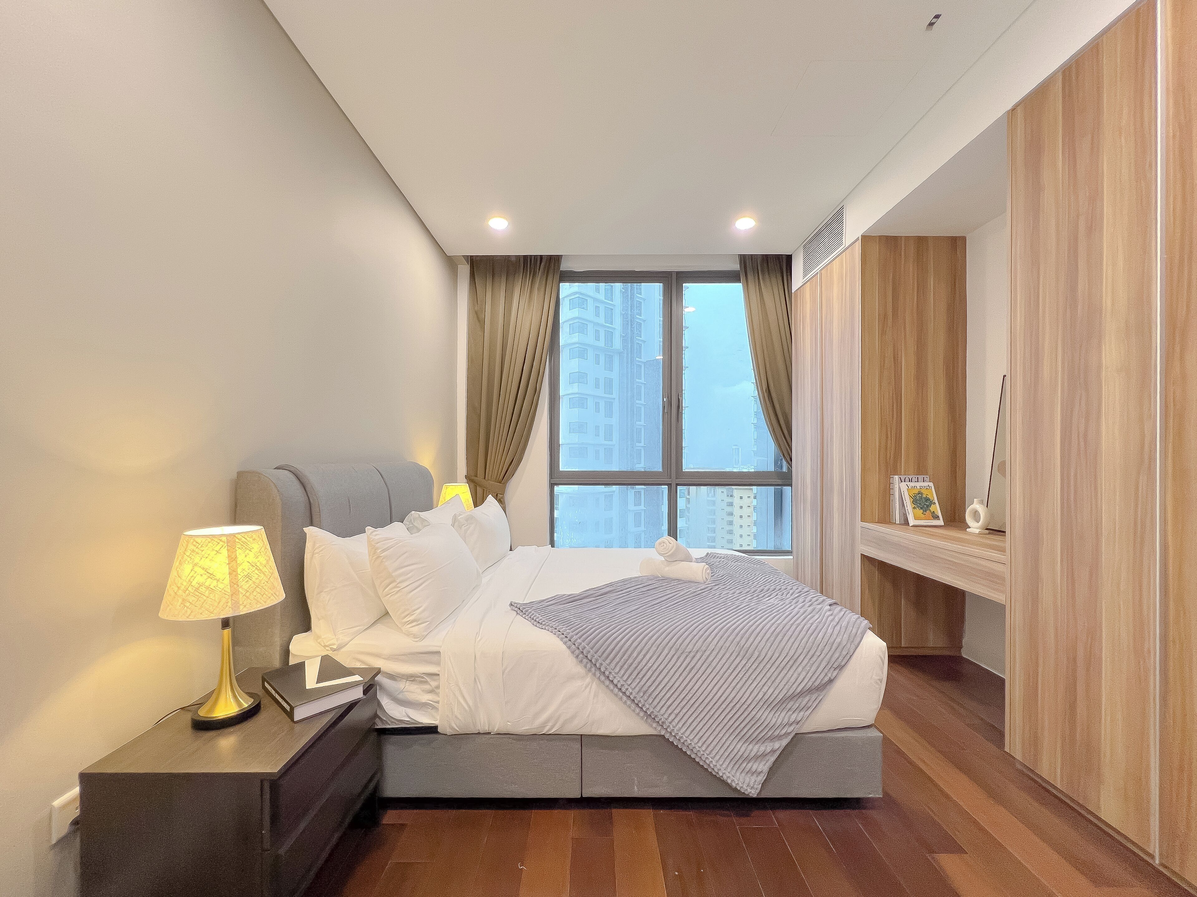 Apartamento, 3 quartos | Ferro/tábua de engomar, Wi-fi grátis, roupa de cama fornecida 