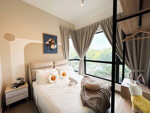 Apartamento Básico, 2 quartos | Ferro/tábua de engomar, Wi-fi grátis