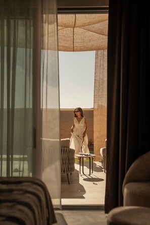 Villa, 2 quartos, piscina privativa | Vista do quarto