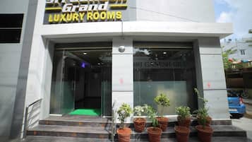 Entrada do alojamento