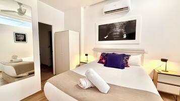 Apartamento Superior, 1 quarto | Quartos insonorizados, ferro/tábua de engomar