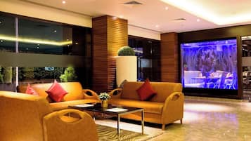 Sala de estar do lobby