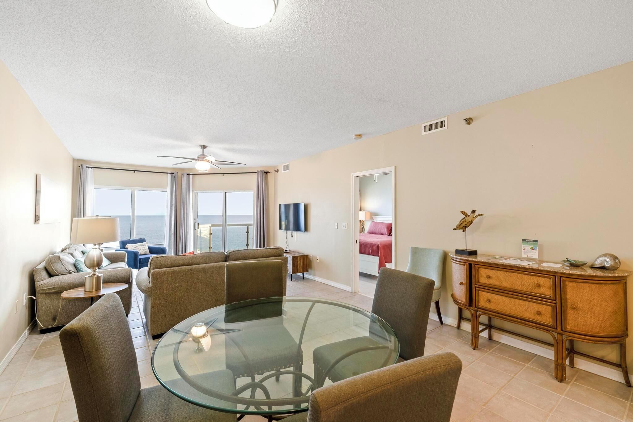 Stylish And Beachy 2 Bedroom, 2 Bath Gulf Front Condo At Emerald Isle #1503! - Gulf Breeze, FL