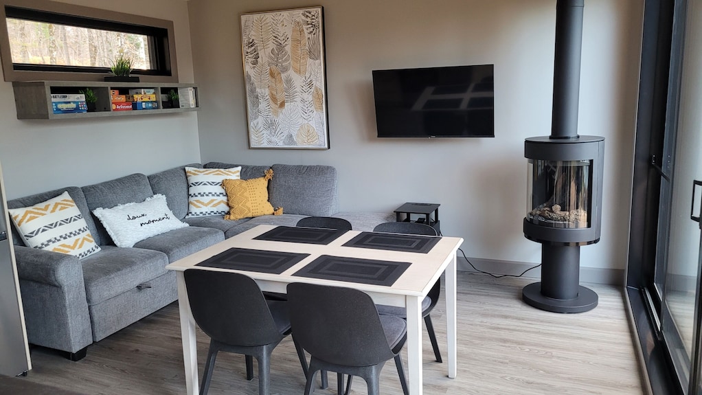 Lac+spa+sauna+hammam Au Saphir Des Sources - Laurentides