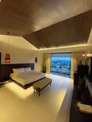 Suite Executiva, vista para a montanha | Wi-fi grátis, roupa de cama fornecida