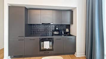 Apartamento, 1 quarto, varanda, Vista para a cidade | Interior