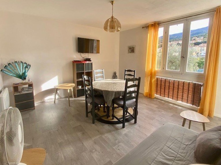 Appartement F3 à Amélie-les-bains Avec Wifi Et Climatisation Portative Pour 4 Personnes - Amélie-les-Bains-Palalda