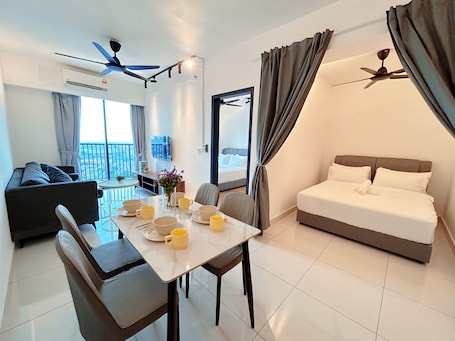 Apartamento Deluxe, 1 quarto | Cozinha privada. Edumetro by Manhattan Group