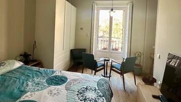 Apartamento | 1 quarto, Wi-fi grátis, roupa de cama fornecida