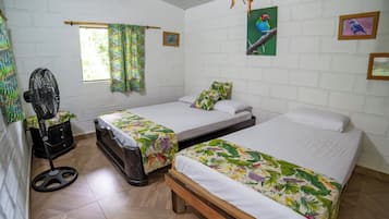 Quarto Duplo ou Twin Básico, vista para o jardim | 1 quarto, Wi-fi grátis