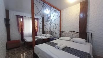 Suíte família | 1 quarto, roupa de cama