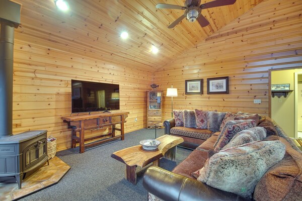 Boat Dock & Deck: Waterfront Cabin On Grand Lake - Spavinaw Lake, OK