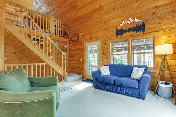 2 Mi To Boat Ramp: Log Cabin In New Hampshire - Marlow, NH