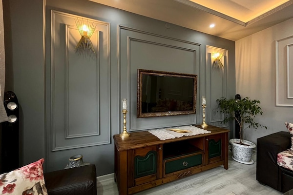 Villa Familiar, vista para a montanha | Sala de estar