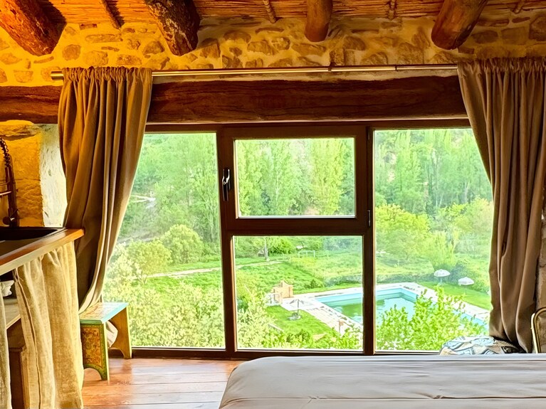 Apartamento 'Druida' Con Vistas A La Montaña Y Aire Acondicionado - Rubielos de Mora
