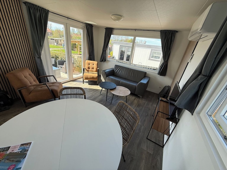 Chalet 3 Next To The Amstelmeer & Wadden Sea! Air Conditioning! Private Terrace! - 特塞爾