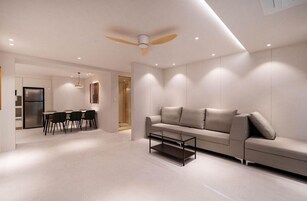 Suíte família, 2 quartos, para não fumantes | Roupas de cama premium, edredons de pluma, quartos à prova de som