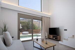 Villa de Luxo, 2 quartos, piscina privativa, vista para a montanha | Interior