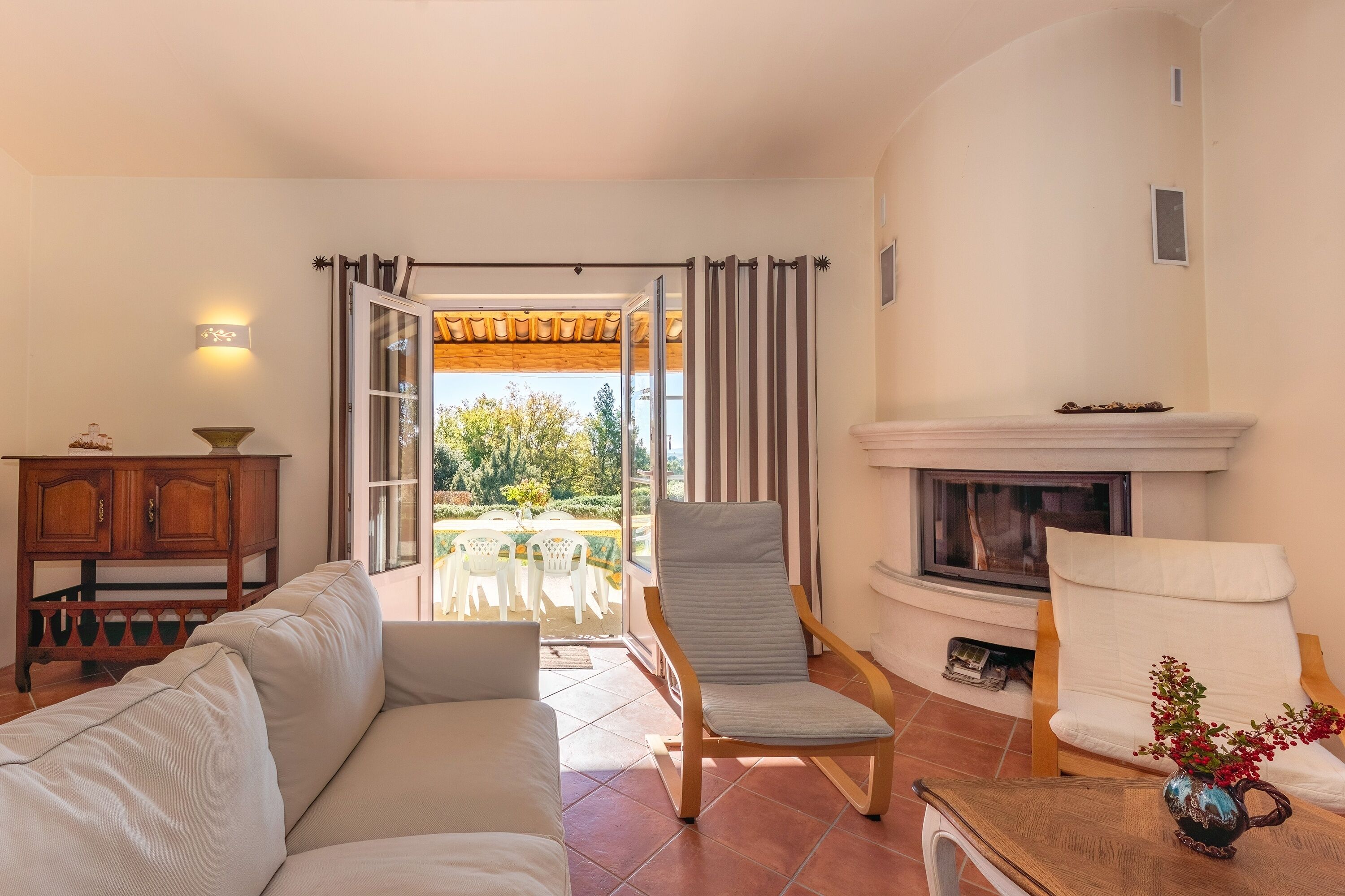 L'horizon Vert - Maison Avec Piscine Et Parking Privé - Bauduen