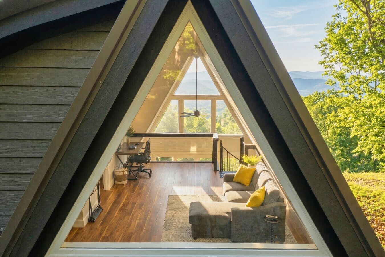 Freedom - Modern A-frame Escape - Sunset Views + Private Mountain Setting - Lookout Mountain, TN