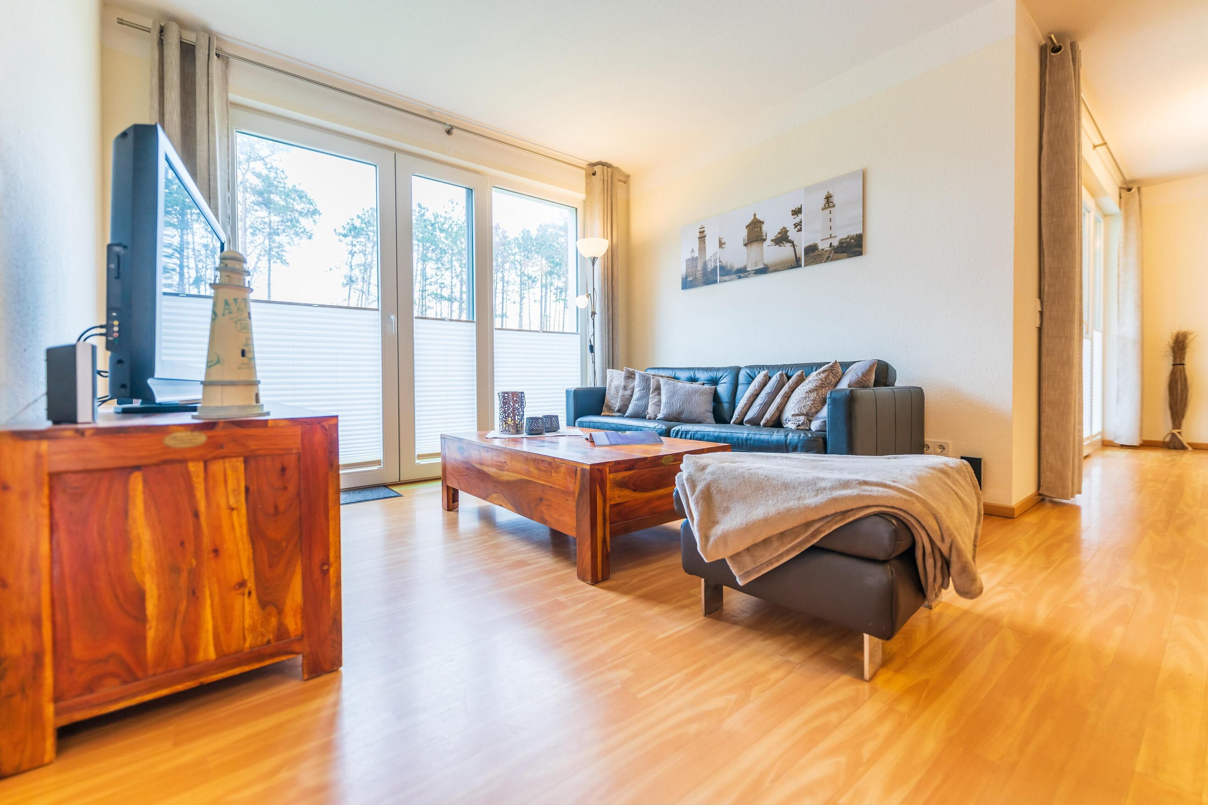 Elegante Ferienwohnung Mit Eigener Terrasse Direkt Am Strand - Putgarten