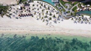 Vista para a praia ou o mar